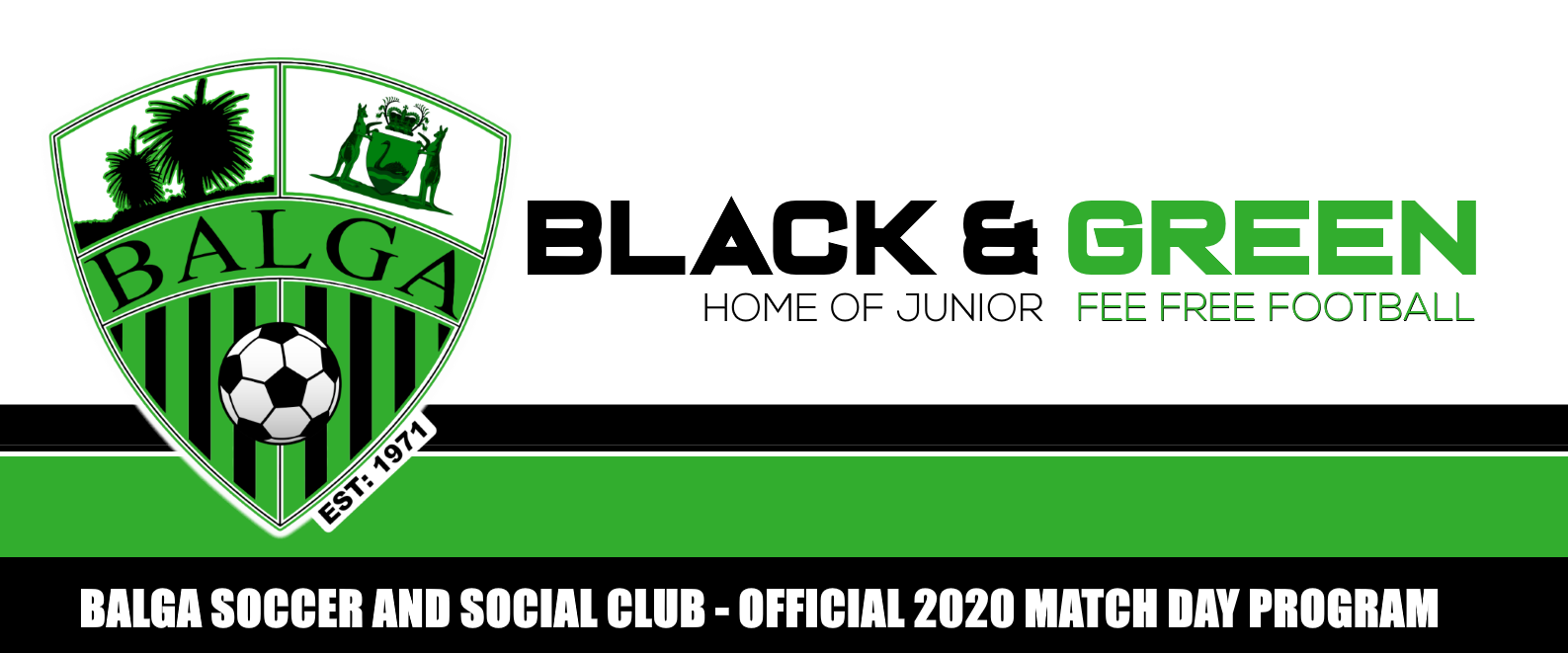Black & Green MDP - Balga SC vs Carramar Shamrock Rovers - Balga Soccer ...